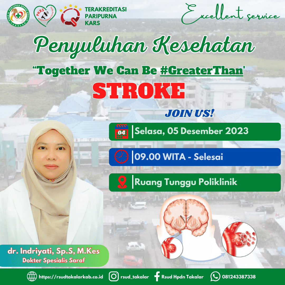 MENGENAL STROKE LEBIH DEKAT - BLUD RSUD PADJONGA DG NGALLE